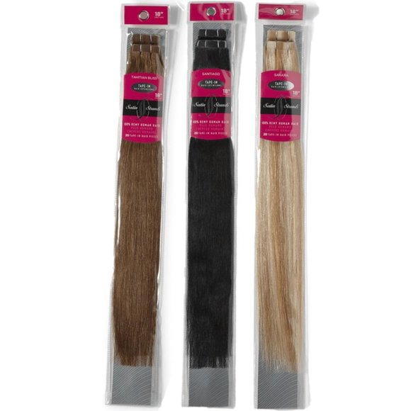 Satin Strands | Hair | Satin Strands Tape In 2 Inch Human Hair ...